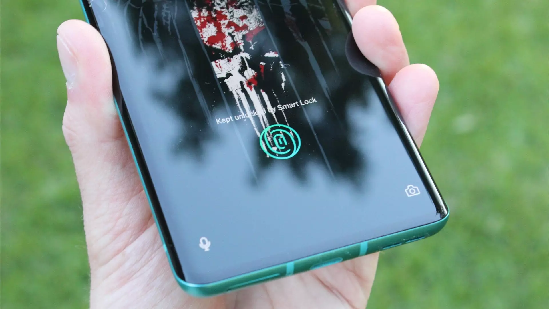 Ang in-display nga fingerprint reader sa OnePlus 8 Pro