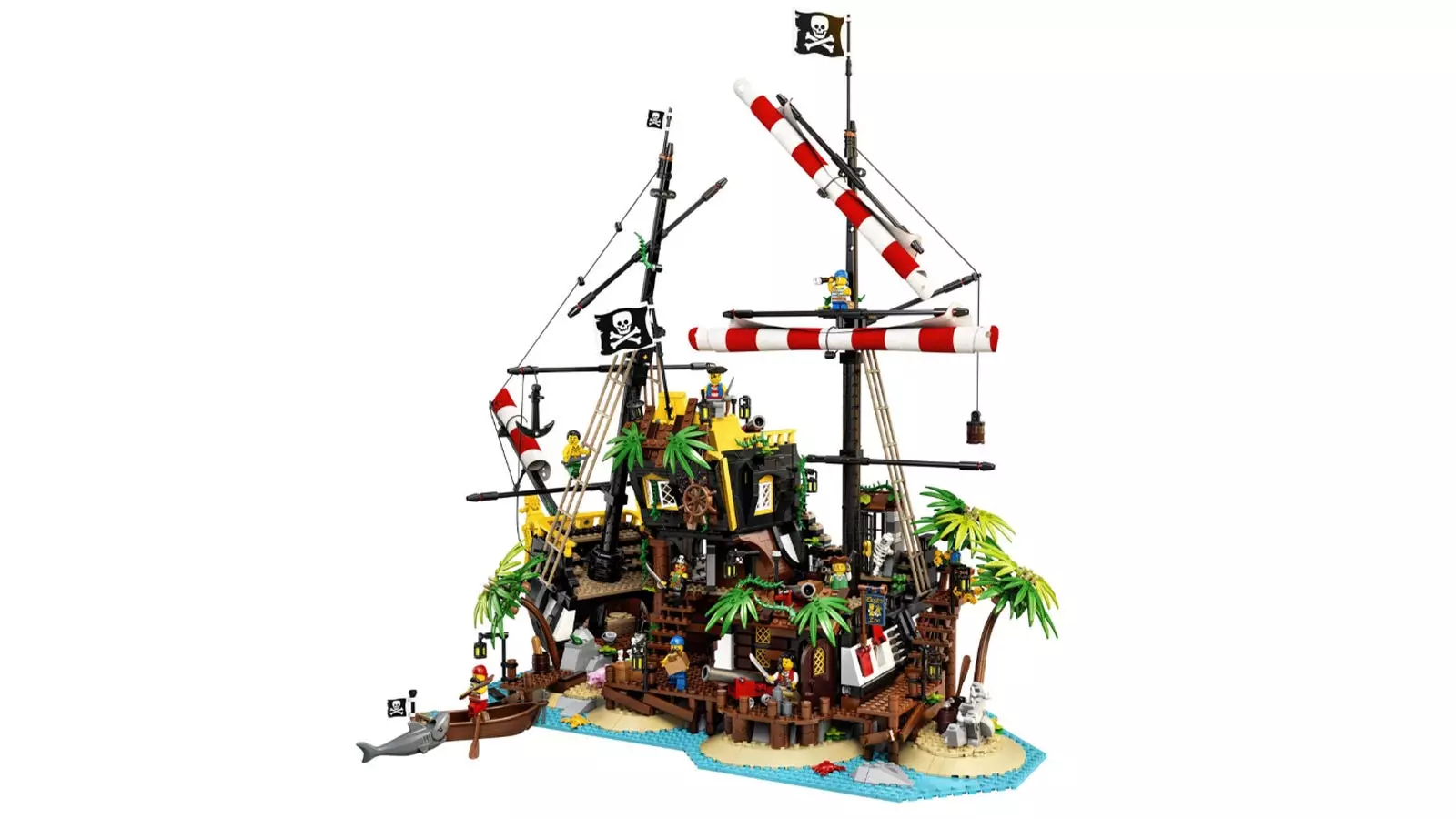 LEGO စိတ်ကူးများ Barracuda Bay ၏ပင်လယ်ဓားပြများ