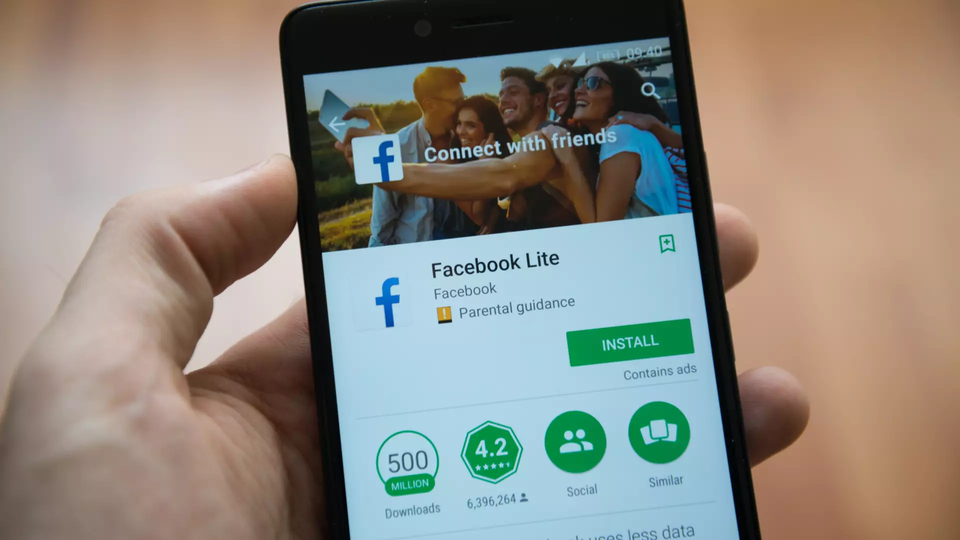 Facebook Lite está sendo eliminado porque ninguén o usou