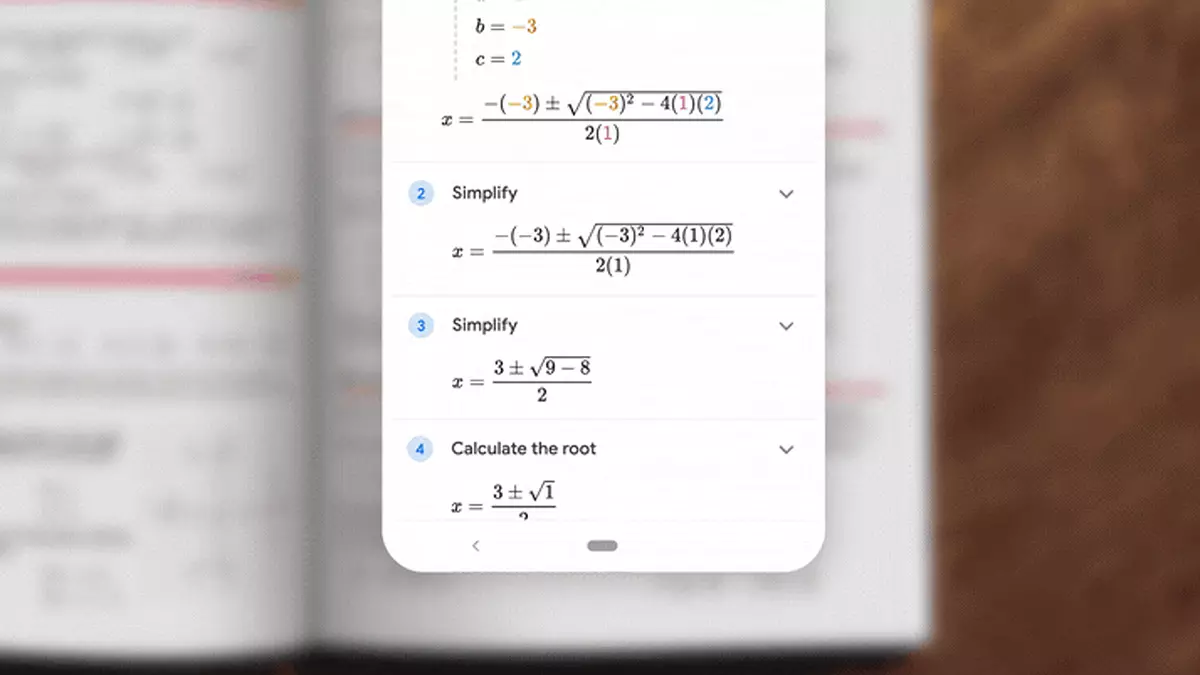 谷歌鏡頭添加“家庭作業”過濾器以幫助孩子解決數學問題 7029_1