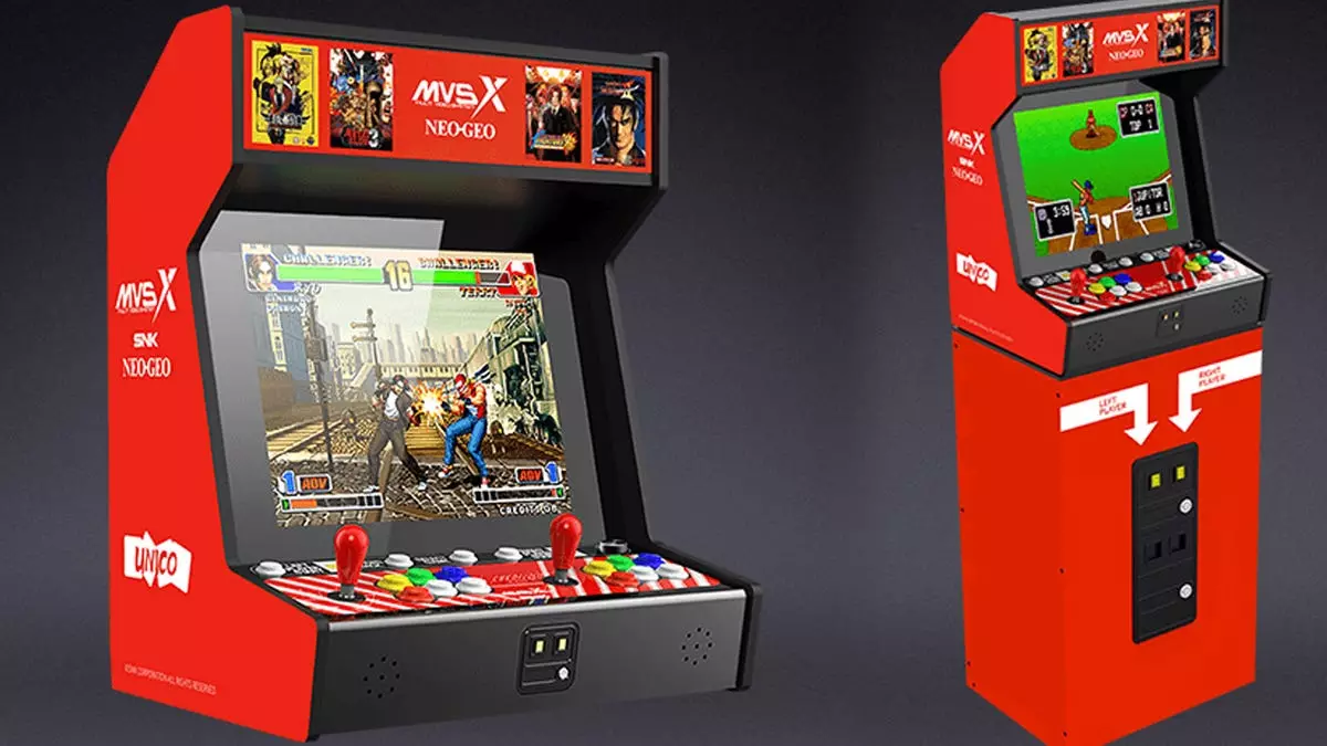 Neo Geo MVSX Arcade makina