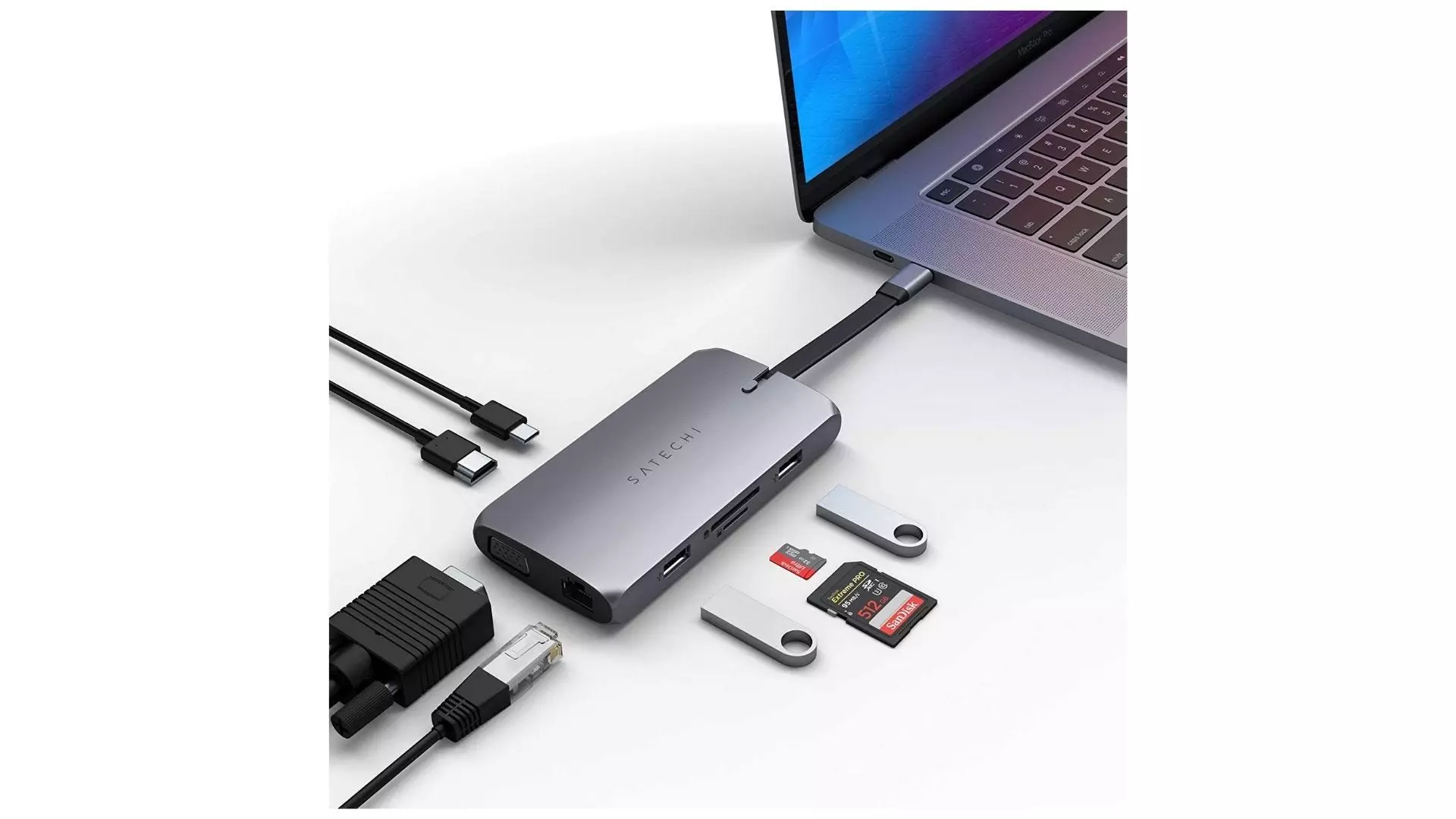 Satechi On-the-Go Multiport Adapter
