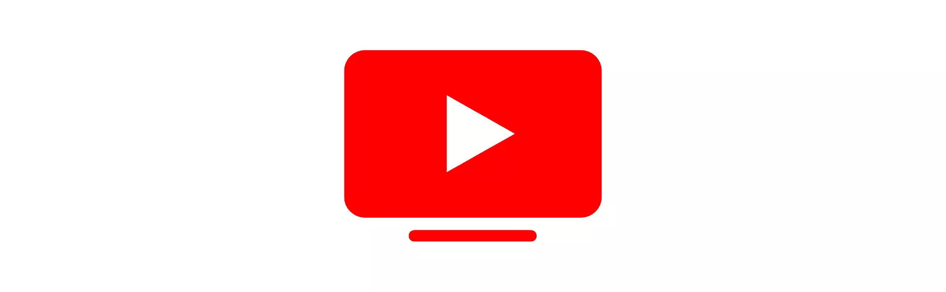O logotipo da TV Youtube