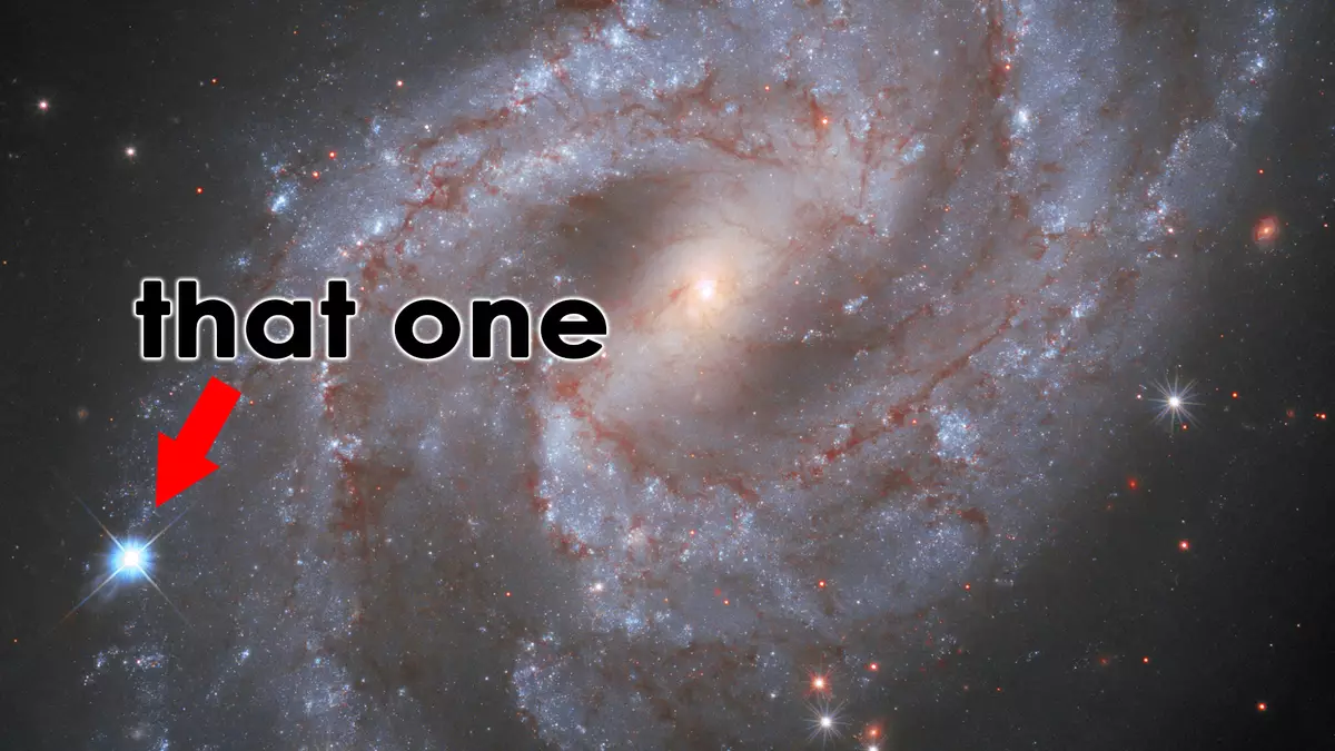 Фотография сверхновой SN 2018gv.