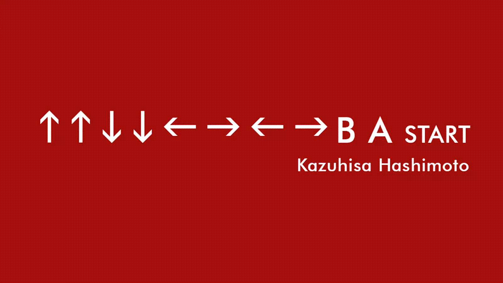 Kazuhisa Hashimoto, Mahaliccin Ƙaunar Konami Code, Ya Mutu