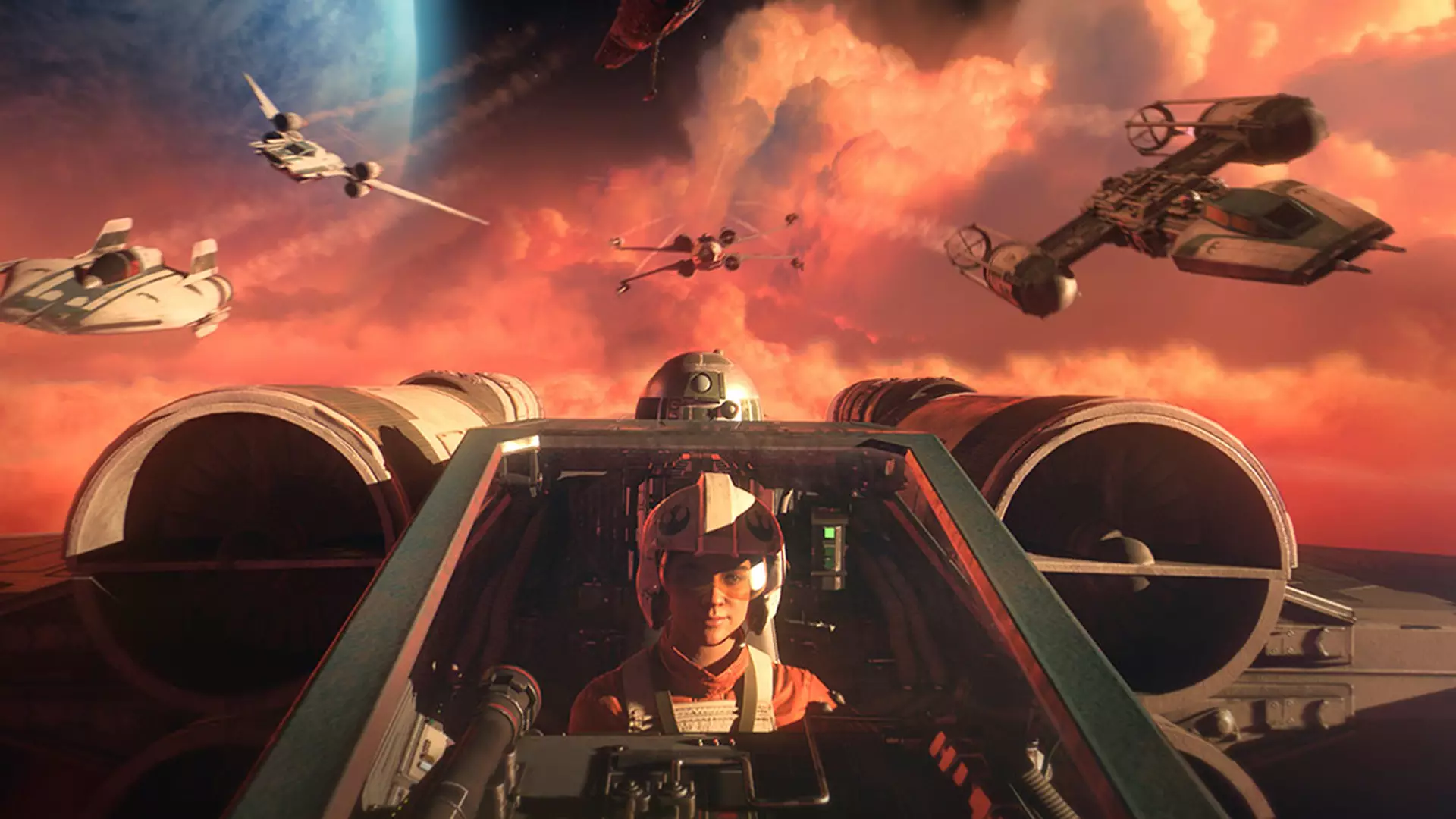EA kuulutab välja hüppelise kosmosevõitleja mängu "Star Wars: Squadrons".