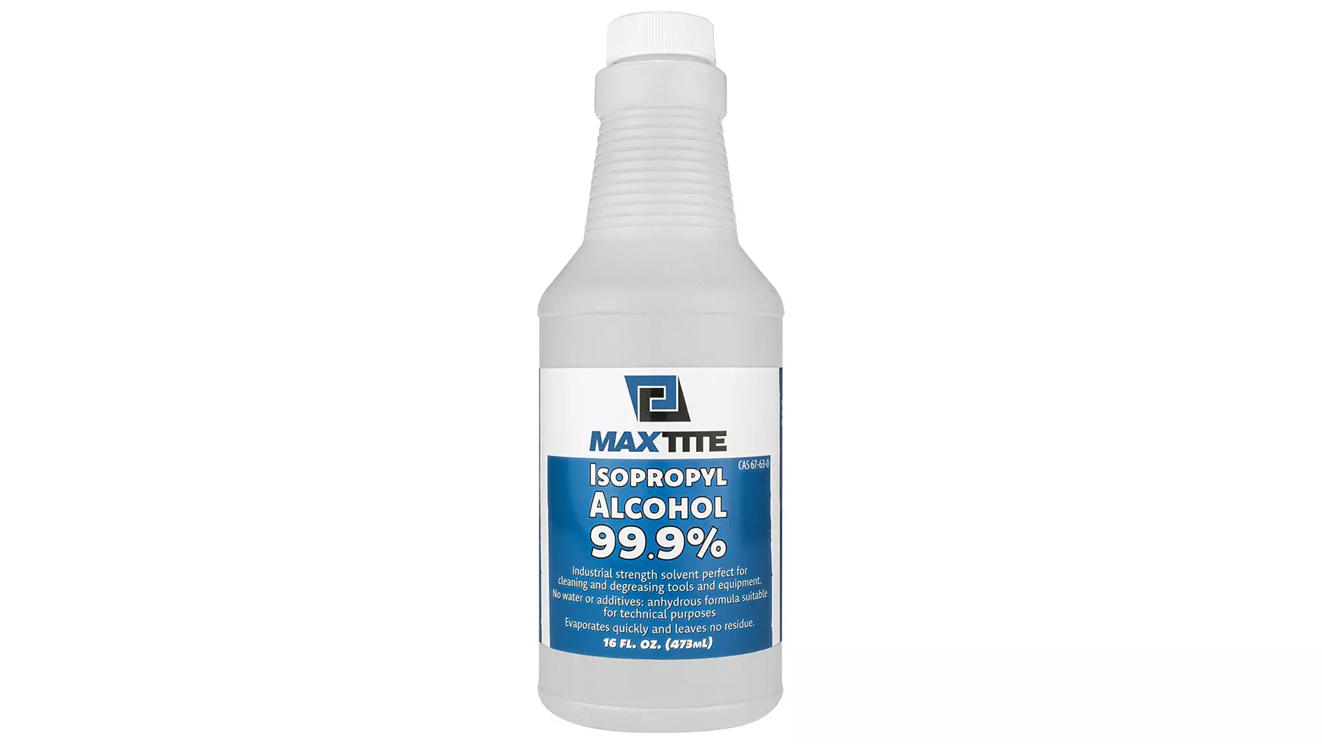 MaxTite alkohol isopropilikoa % 99,9 (16 oz)