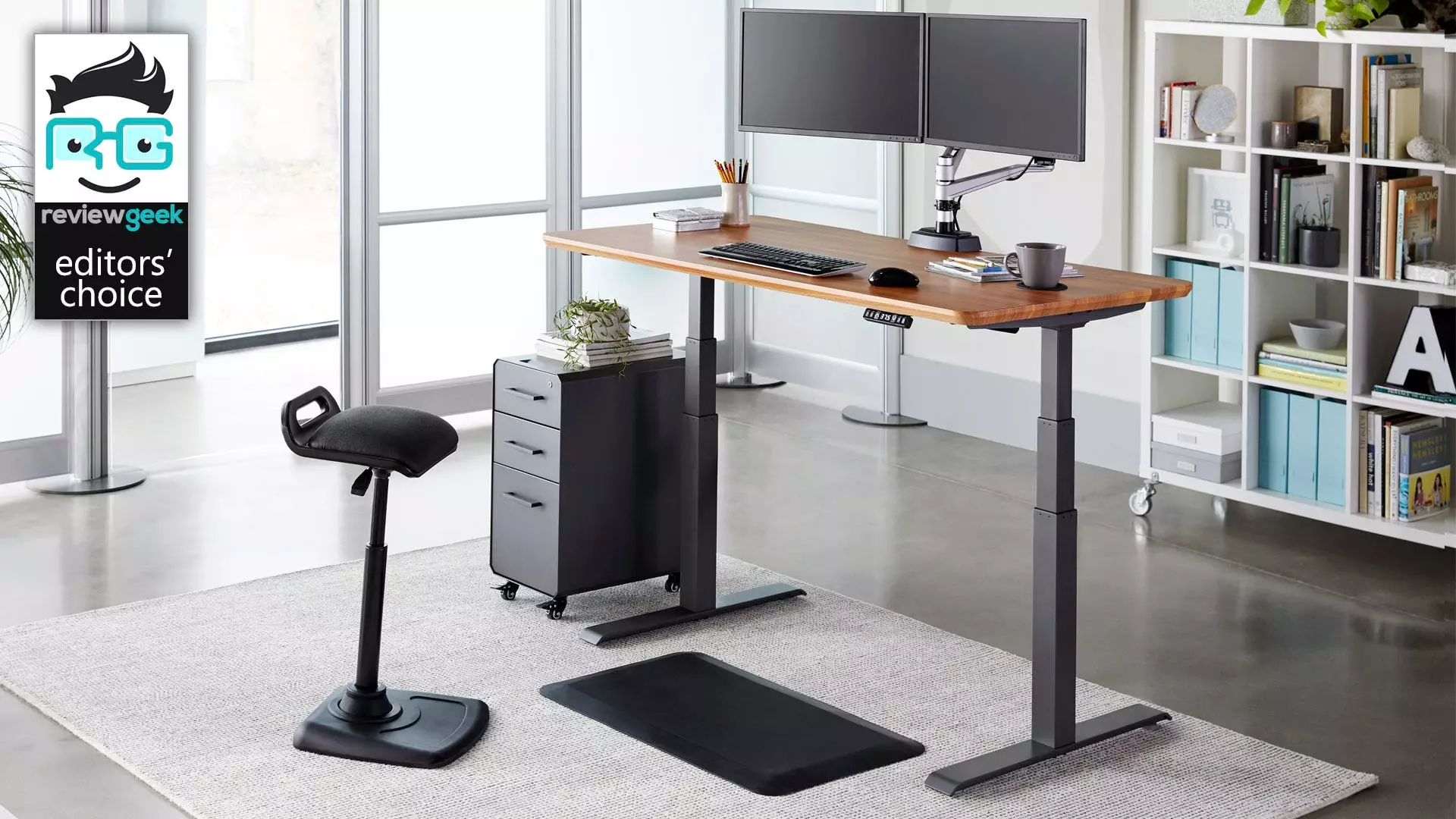 Vari-stående skrivebord er klippefast og super nemt, men spring over "træ"-muligheden