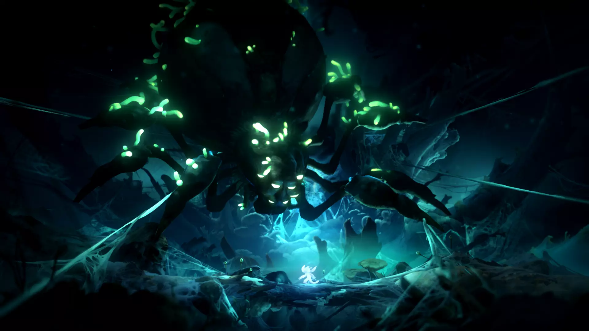 Ori and the Will of the Wisp Spider Boss