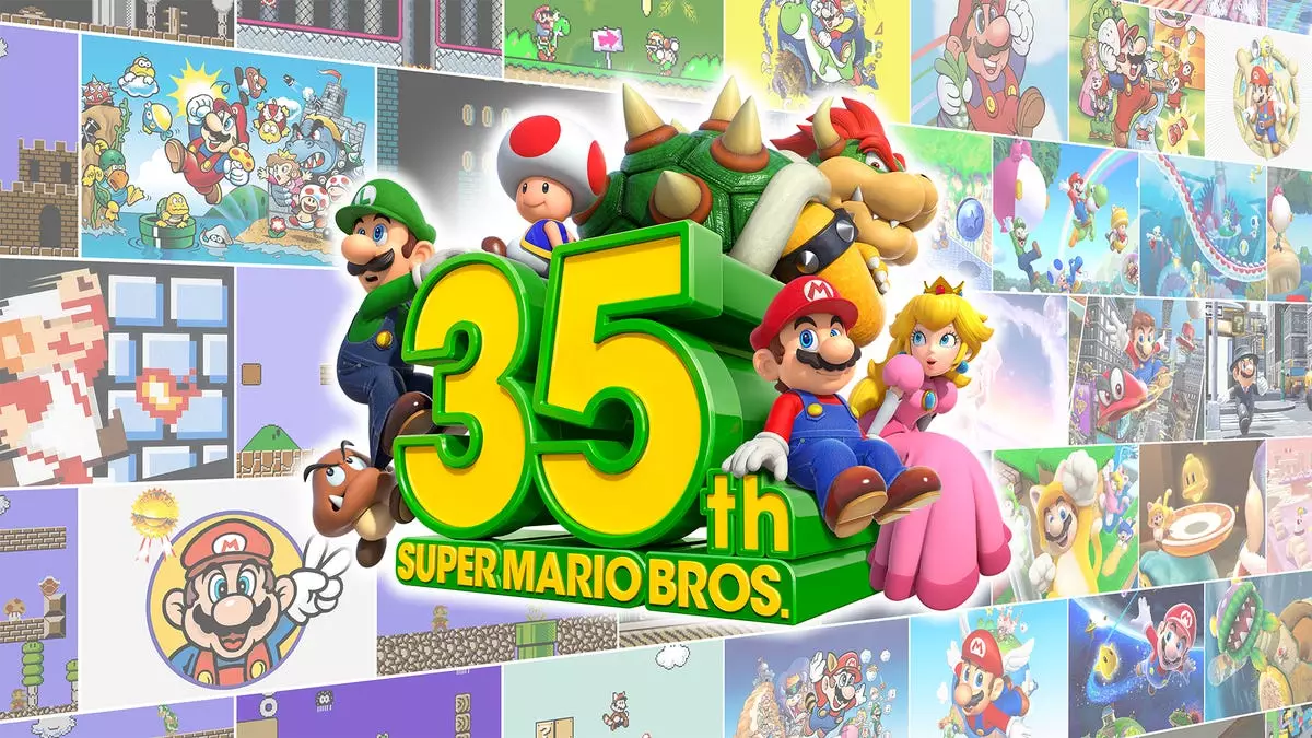 Super Mario Bros-un 35-ci ildönümü