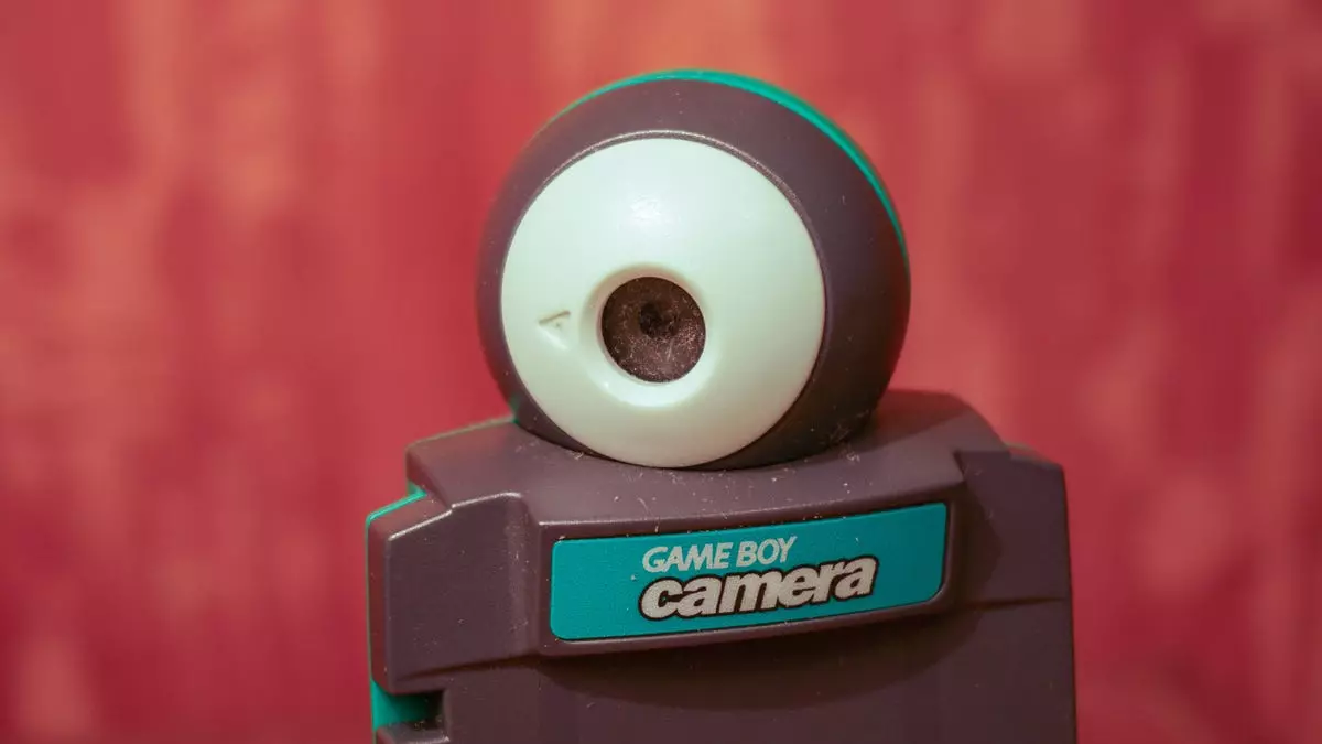 A close up saka Game Boy Camera