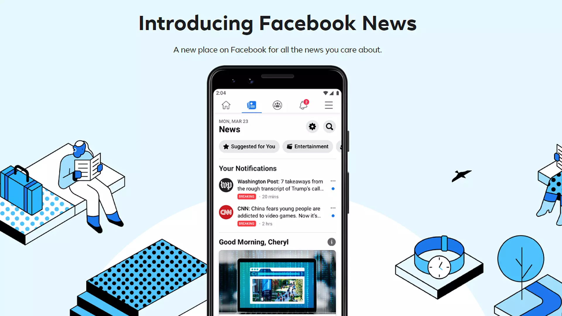 Facebook News é lançado nos EUA com “padrões de integridade” atualizados