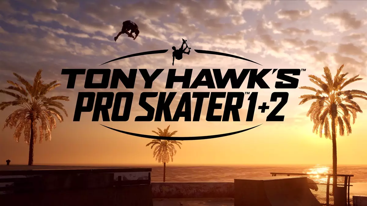 Tony Hawk's Pro Skater 1 + 2 logo