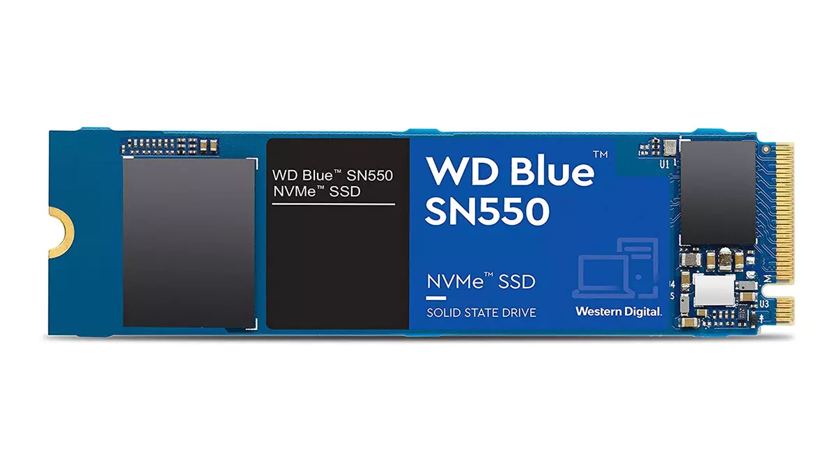 WD ब्लू SN550 NVME SSD।