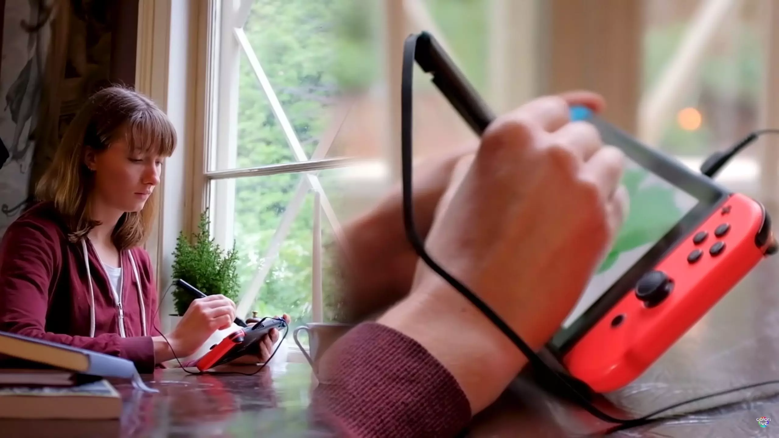 Unieke Nintendo Switch Stylus gebruik die koptelefoonaansluiting vir drukgevoeligheid