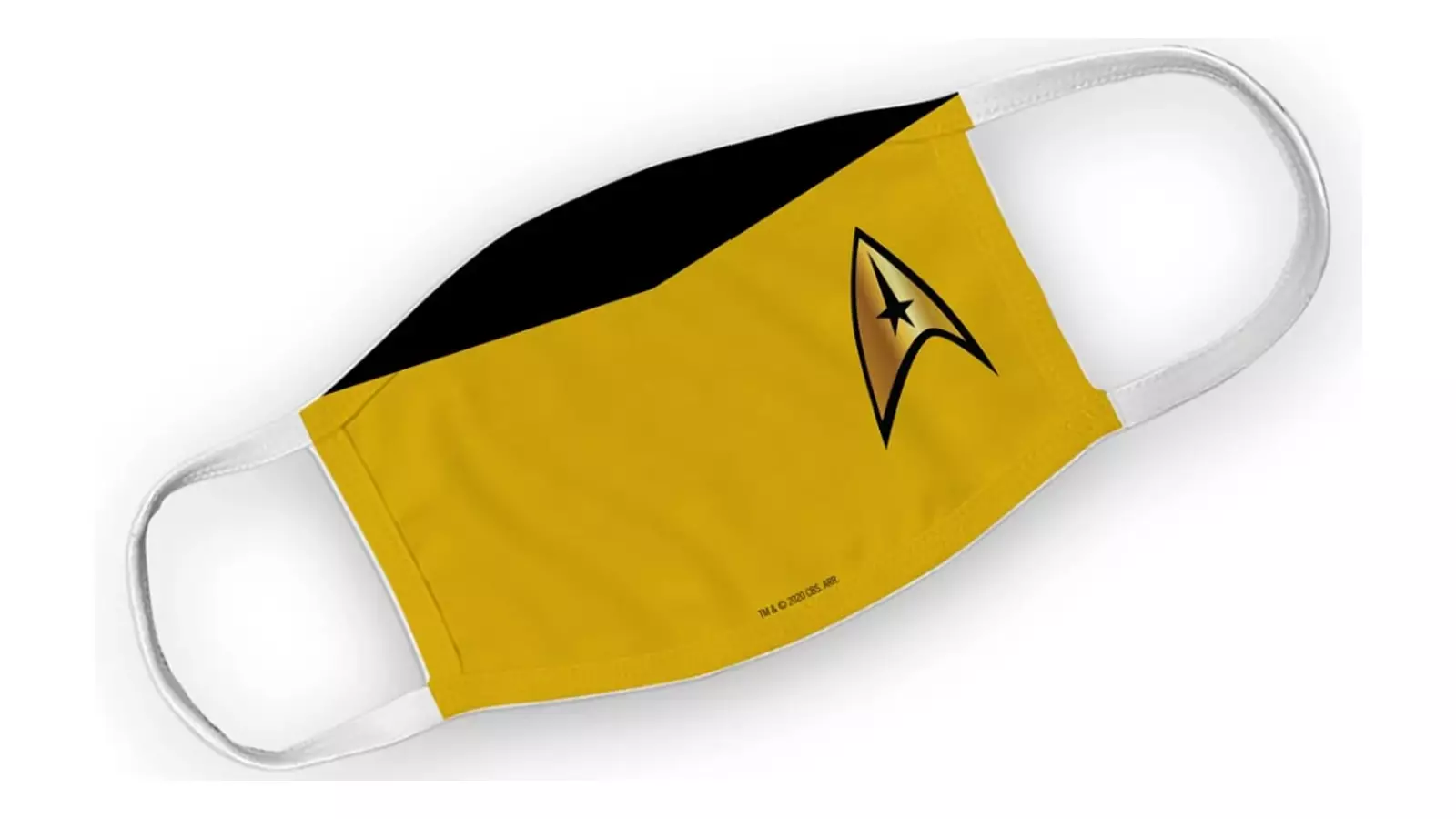 Beste Star Trek gezichtsmasker originele serie de volgende generatie kapitein kirk spock picard rood shirt