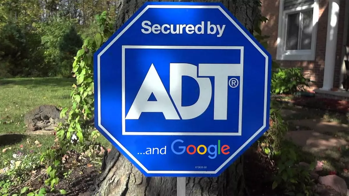 ADT安全碼標誌