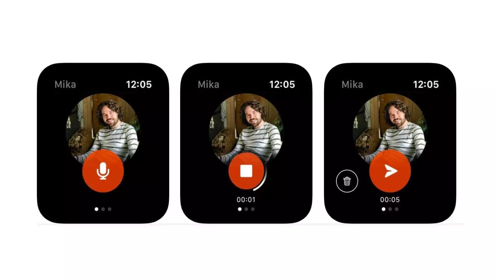 Facebook 的新實驗性 Apple Watch 應用完全是關於一鍵式消息傳遞
