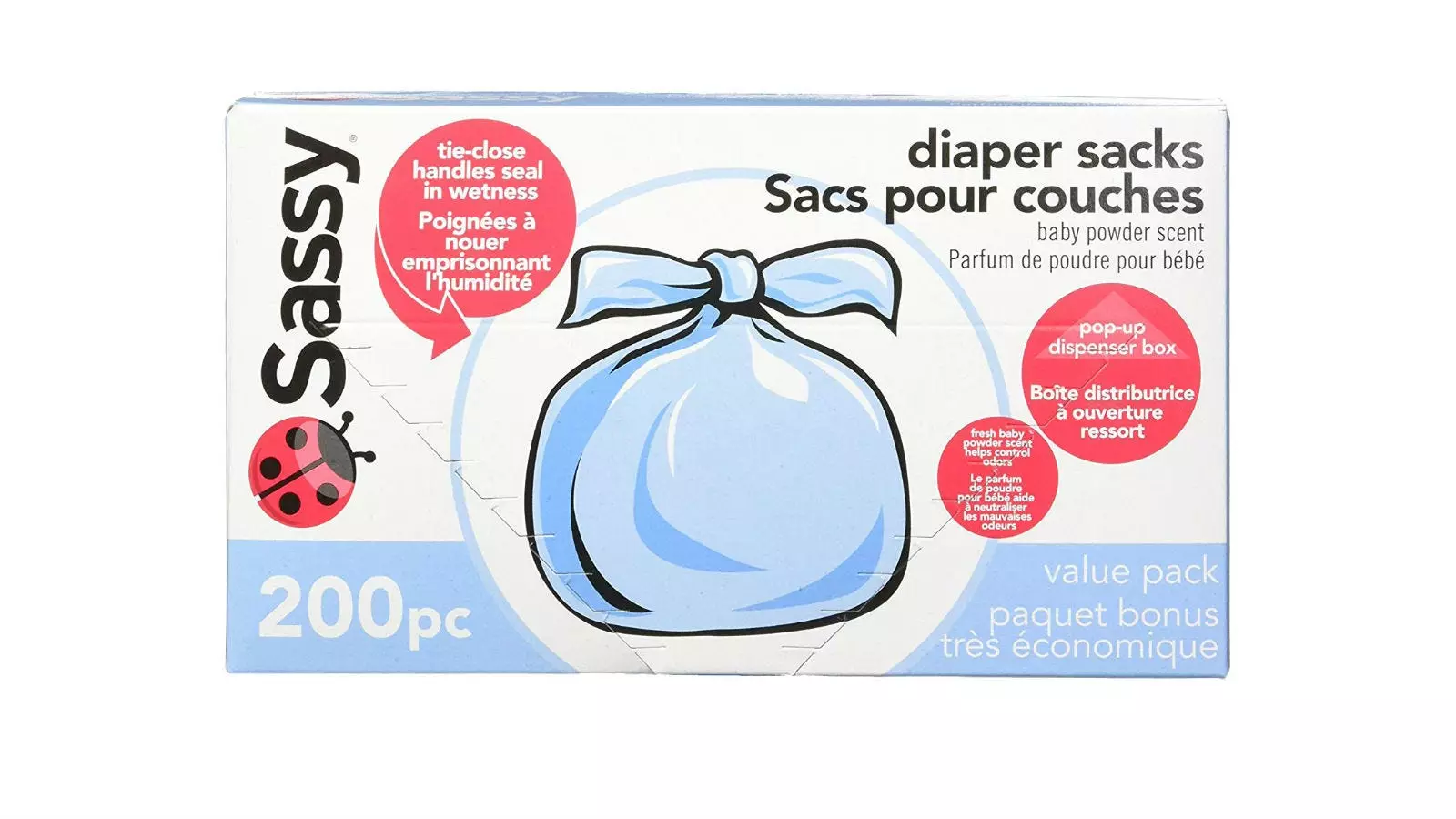 Sassy Baby Disposable Diaper Sacks