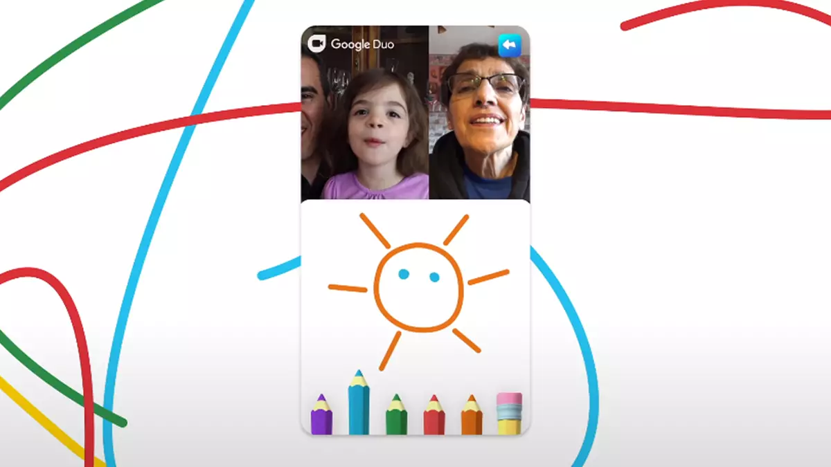 Google Duo 的新家庭模式圖片