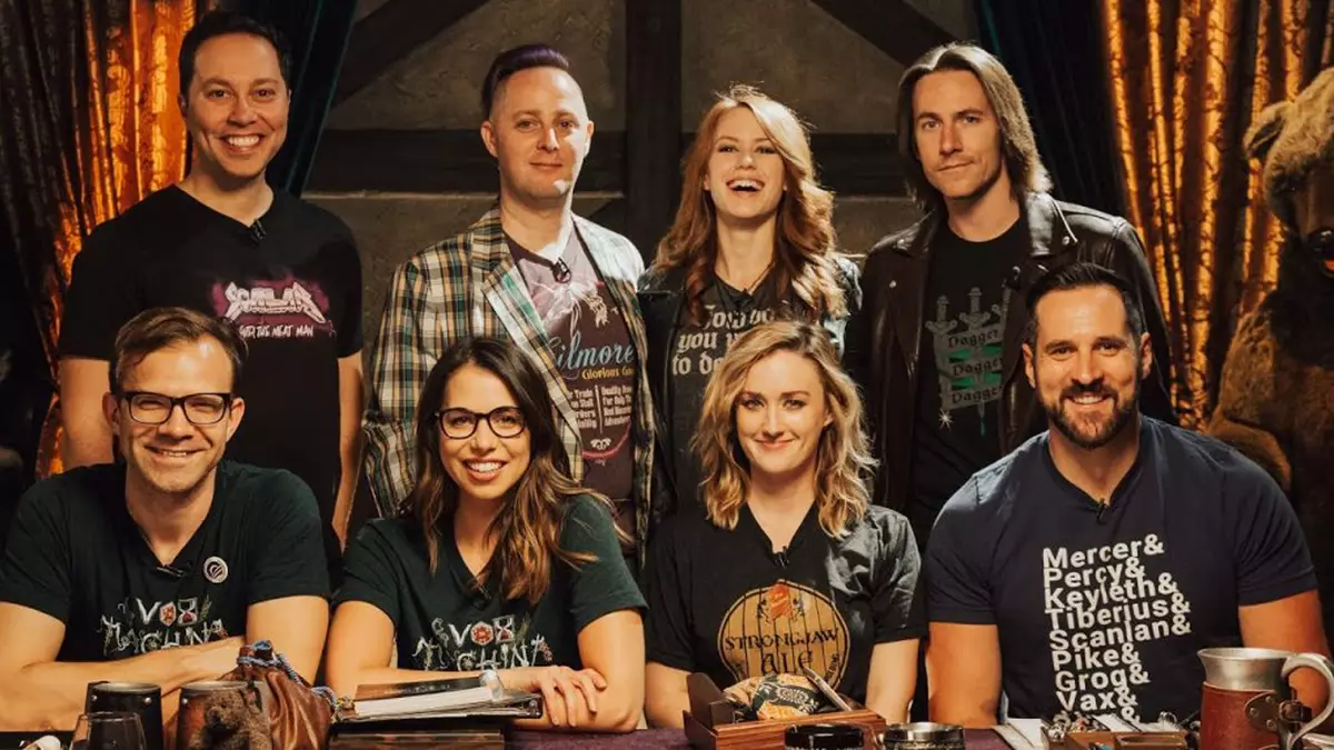 Critical Role Dungeons & Dragons වෙබ් කතා මාලාව