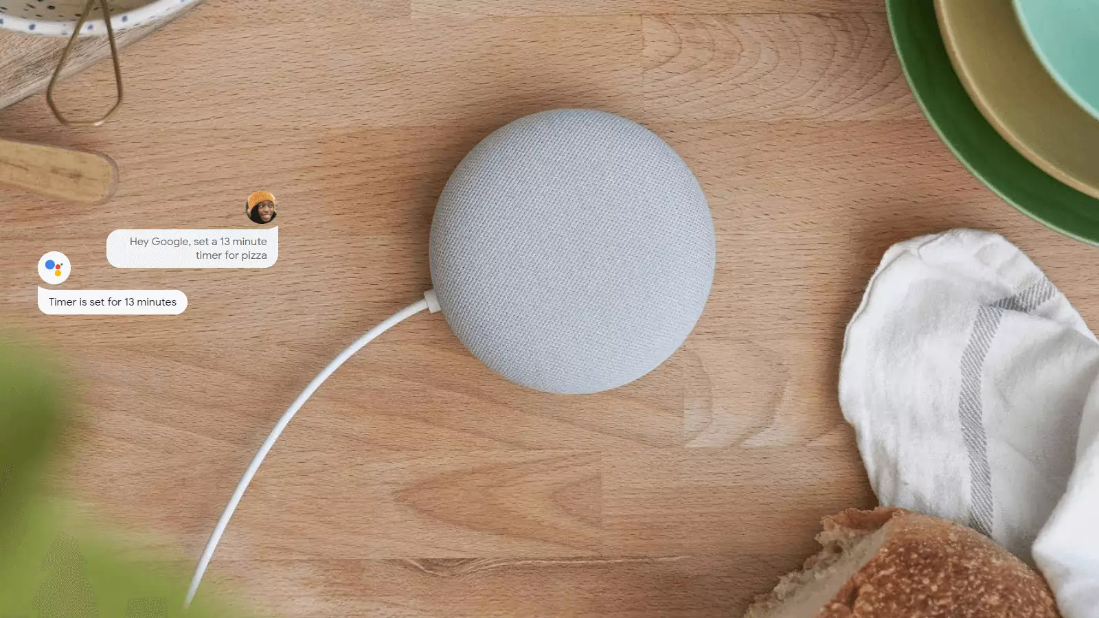 I-Google Nest Mini Smart Speaker
