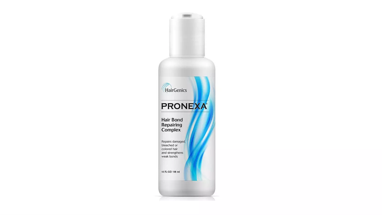 Una ampolla de HairGenics Pronexa Hair Bond Repairing Complex