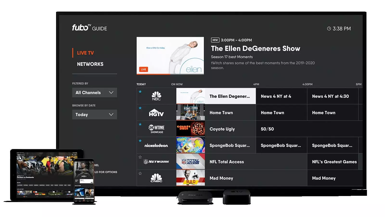 FuboTV aumenta i suoi prezzi di streaming a $ 65 al mese riducendo i canali