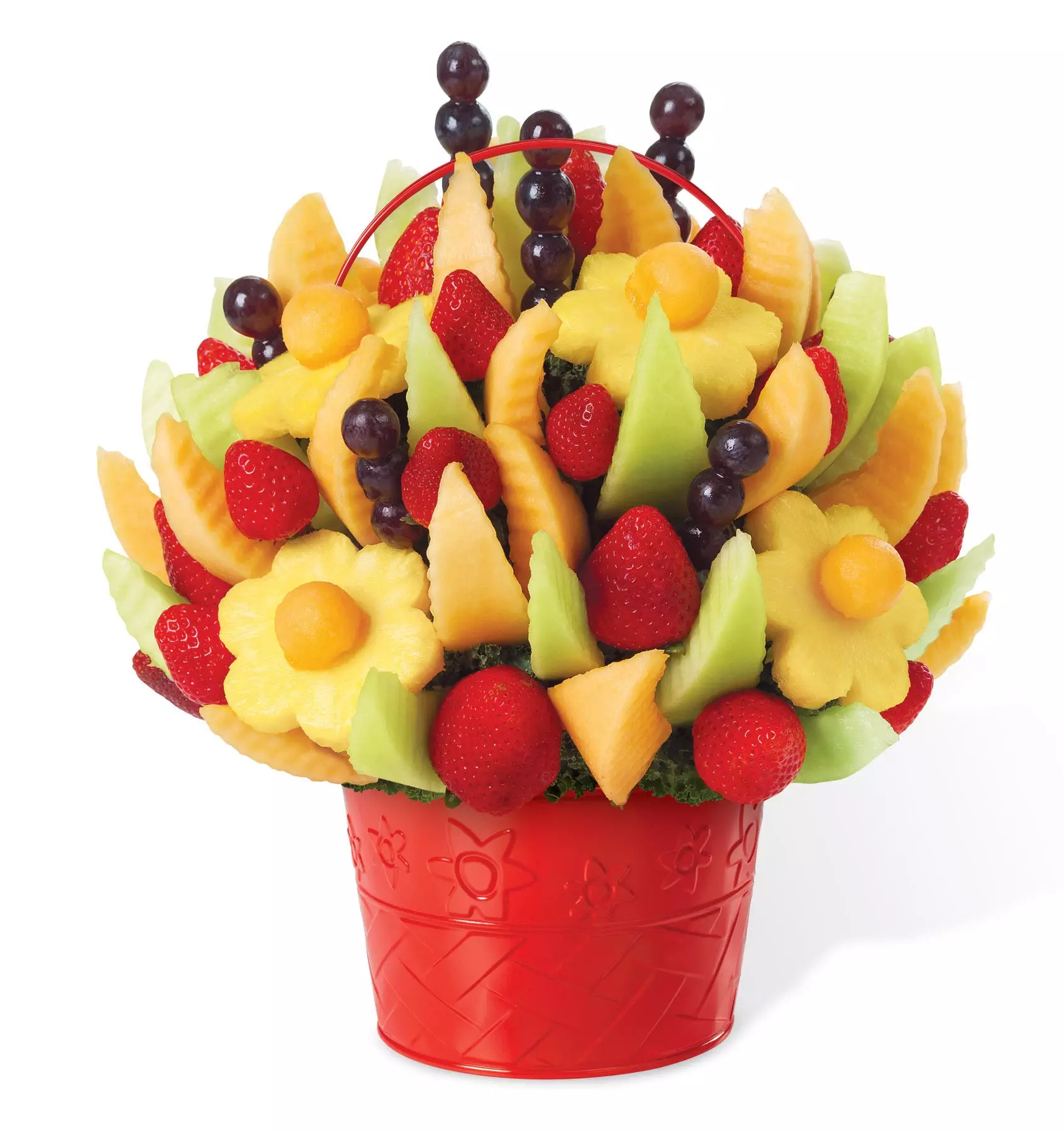 Edible Arrangements fruit basket.