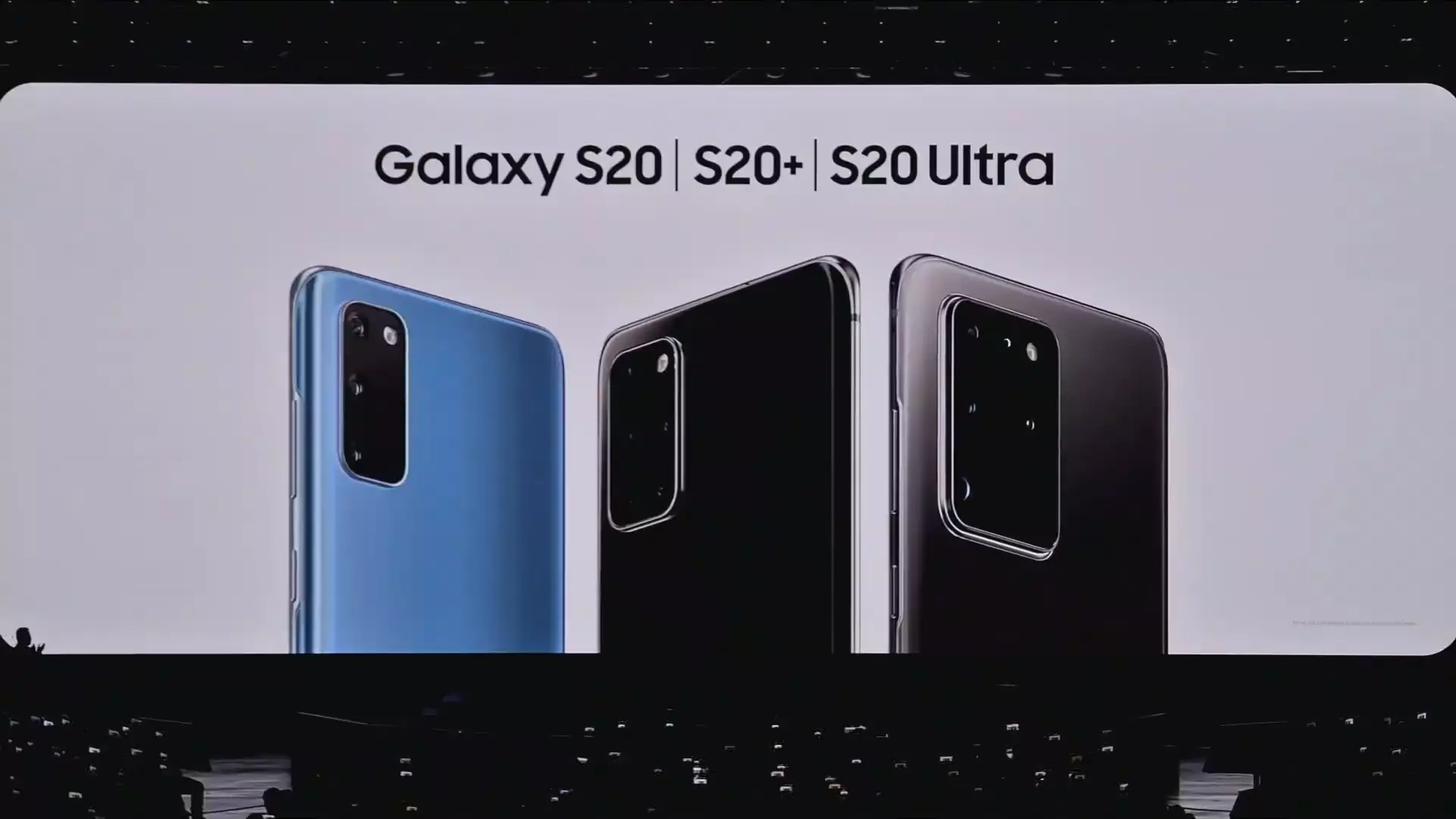 Samsung's Galaxy S20 Ya zo da Girman Girma uku, Tare da Rediyon 5G da Kyamara Mahaukata