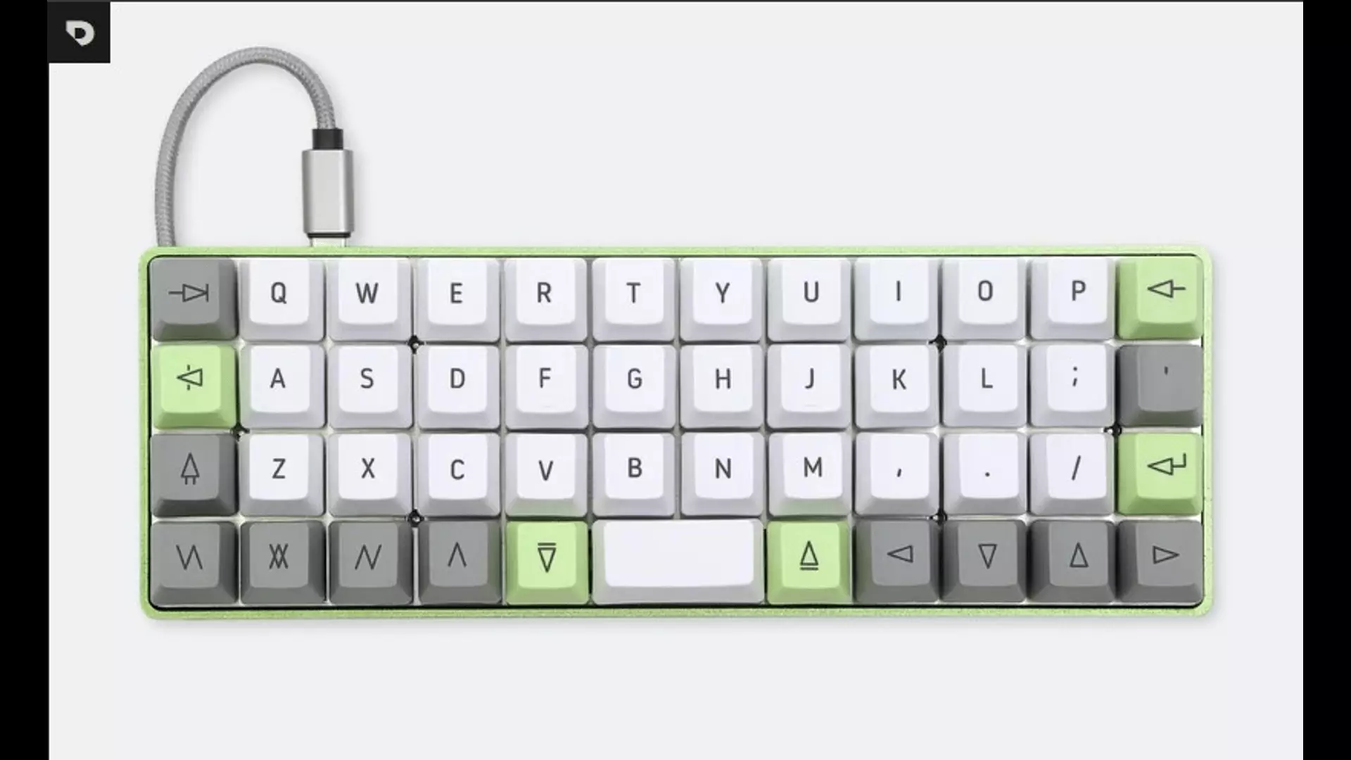 Súprava klávesnice Drop + OLKB Planck je dokonalým základom pre ultrakompaktnú klávesnicu. Zredukuje numerickú klávesnicu, funkčné klávesy a dokonca aj horný číselný riadok, aby sa veľkosť čo najviac minimalizovala.