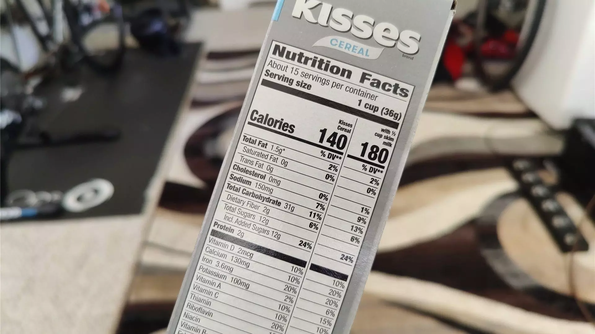 Hersey's Kisses ซีเรียลโภชนาการ