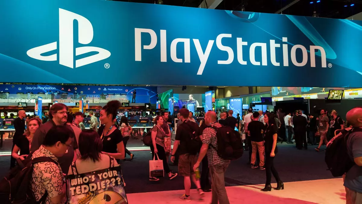 PlayStation-ის ჯიხურზე E3-ზე.