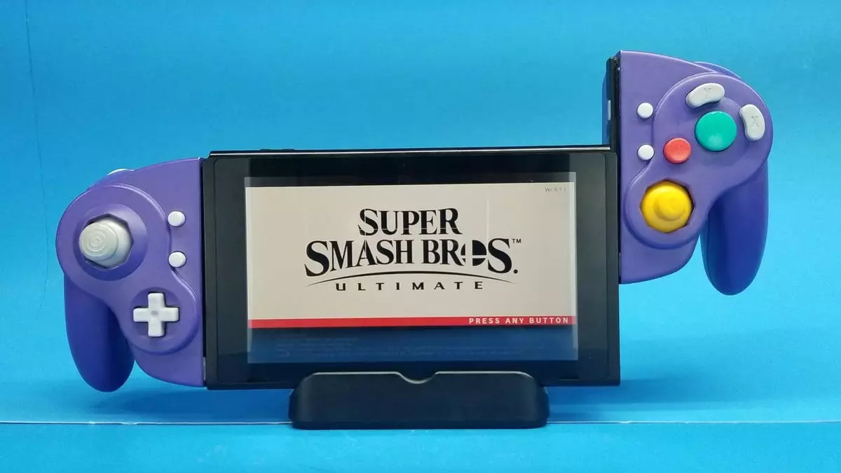 GameCube Joy Con contrôleur pou Nintendo Switch la