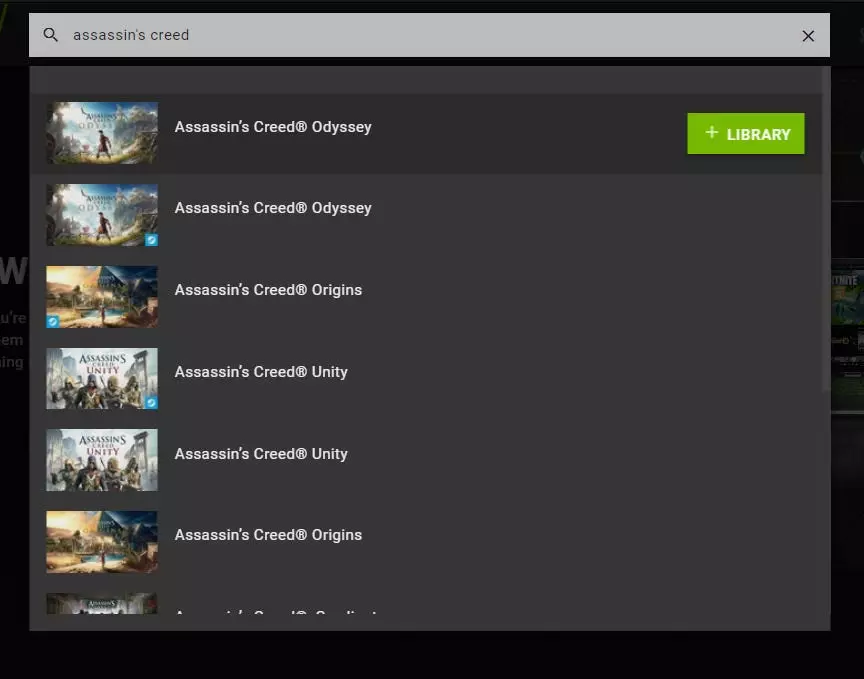 a GeForce Now pátra po Assassin's Creed.