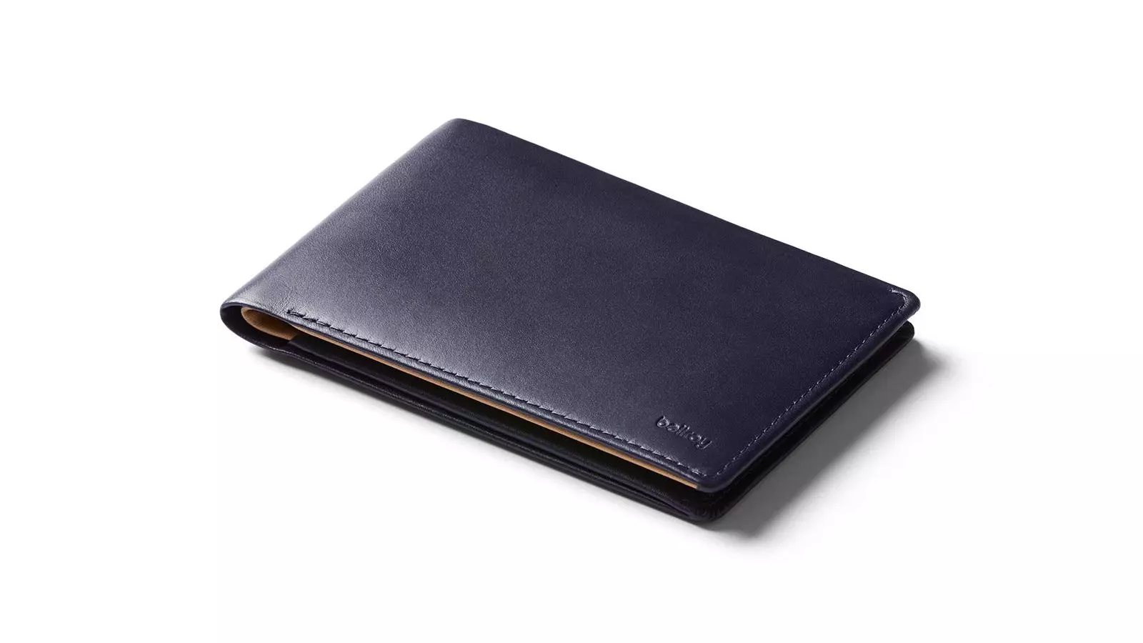 Bellroy Leather Travel Wallet Navy — RFID