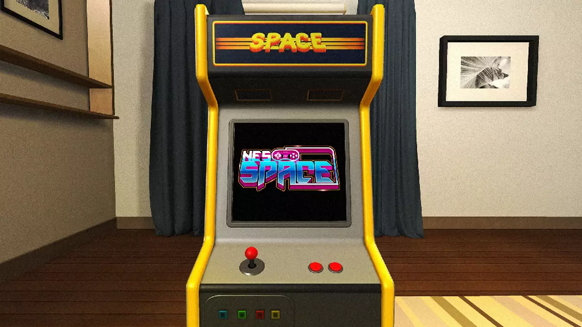 Μια φωτογραφία του NES SPACE σε δράση.