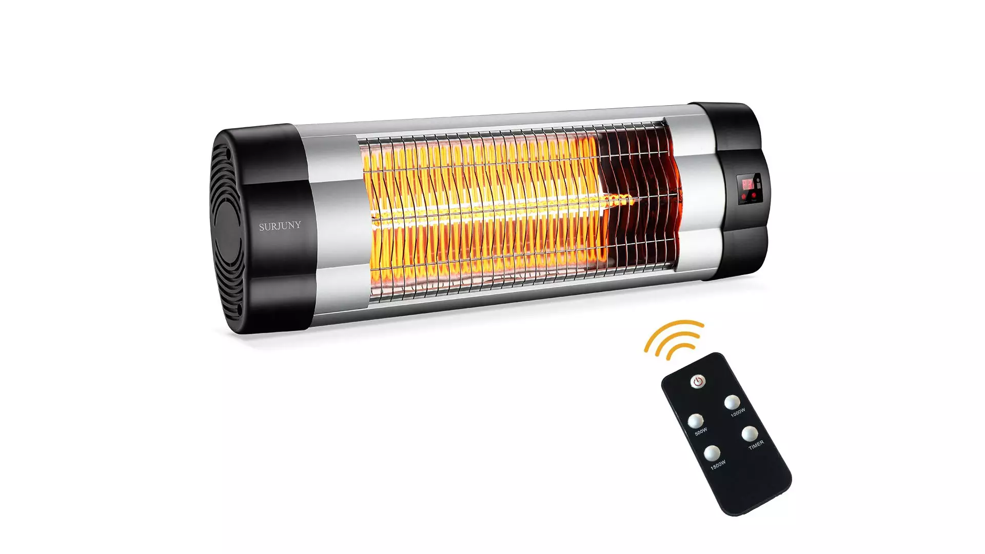 Ang SURJUNY Remote-Controlled Patio Heater.
