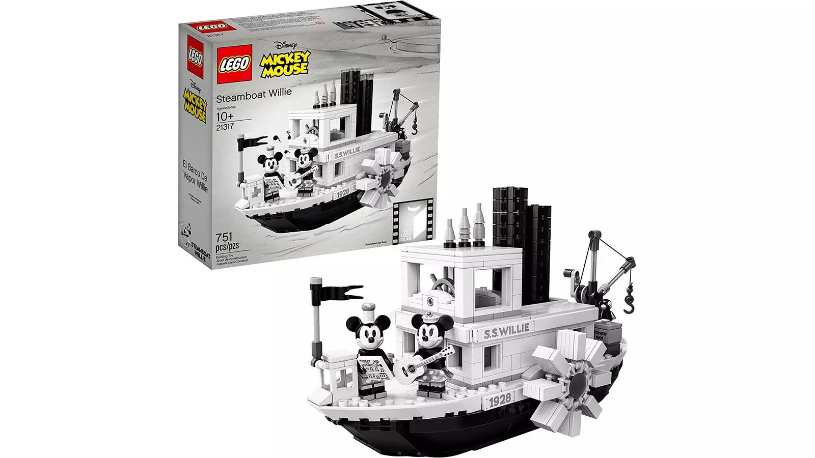 LEGO Ideas Steamboat Вилли