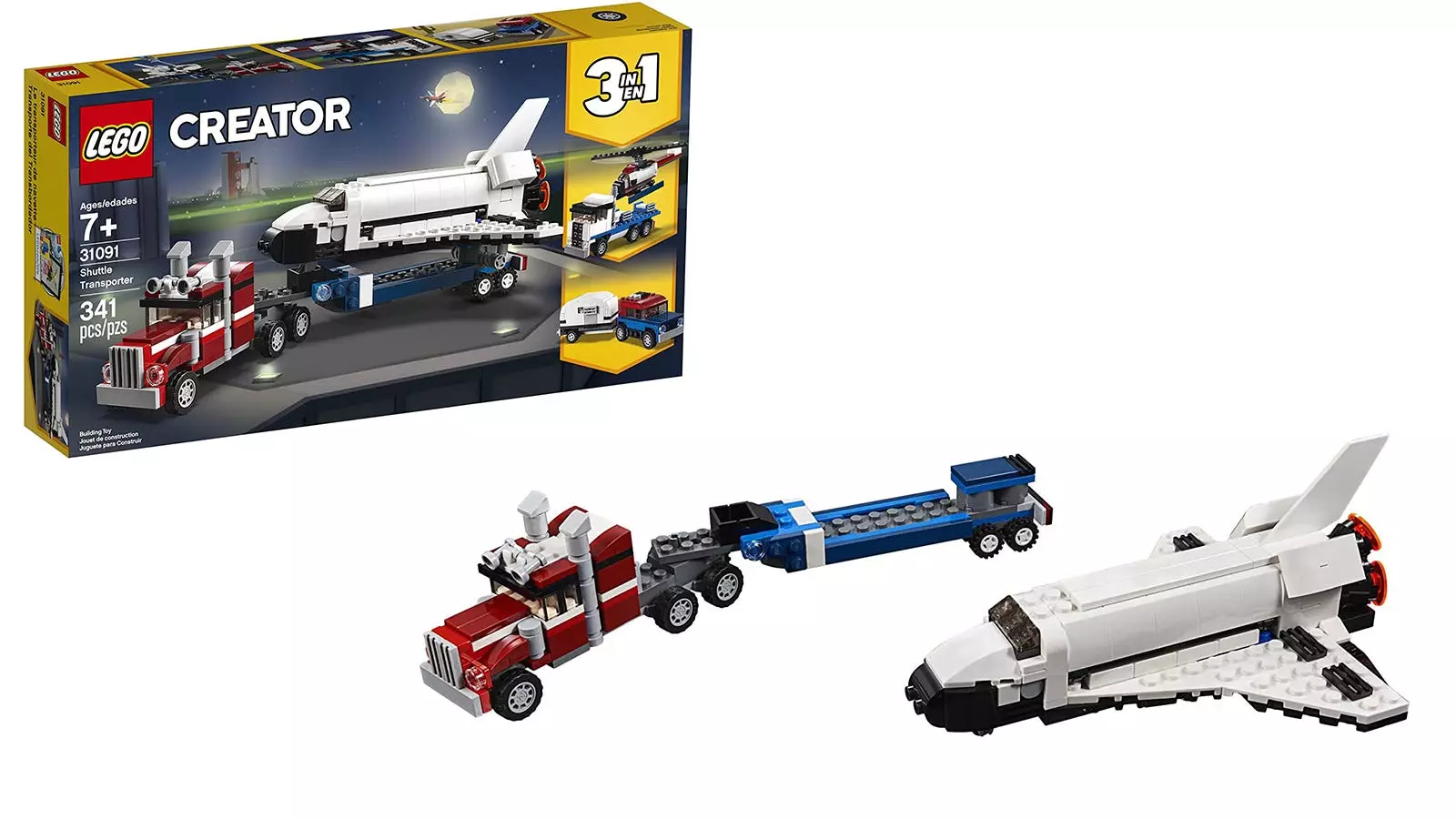 LEGO Creator 3 az 1-ben Shuttle Transport