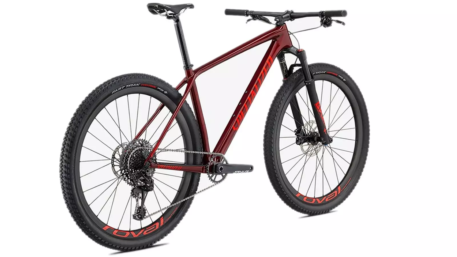 The Specialized Epic Hardtail Expert mountain bike.