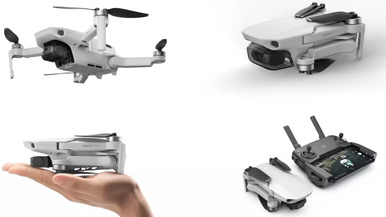 La Nova Mavic Mini Drone de DJI Estas Poŝgranda Potenco