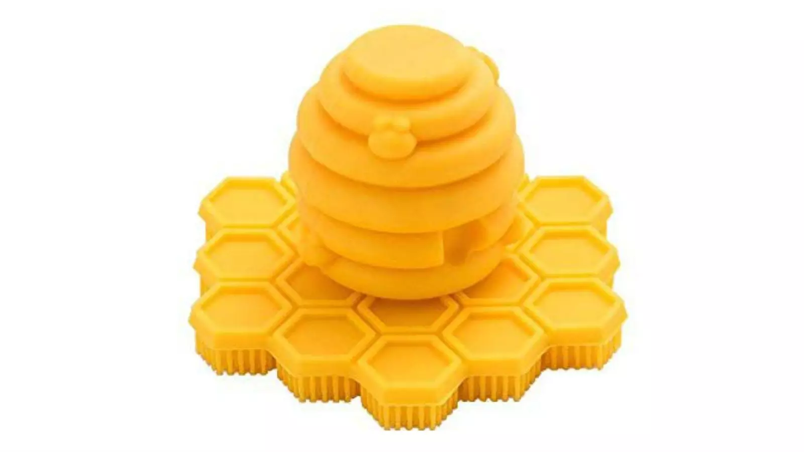 The Big Bee, Little Bee ScubBEE Hand- och kroppsskrubber i silikon.