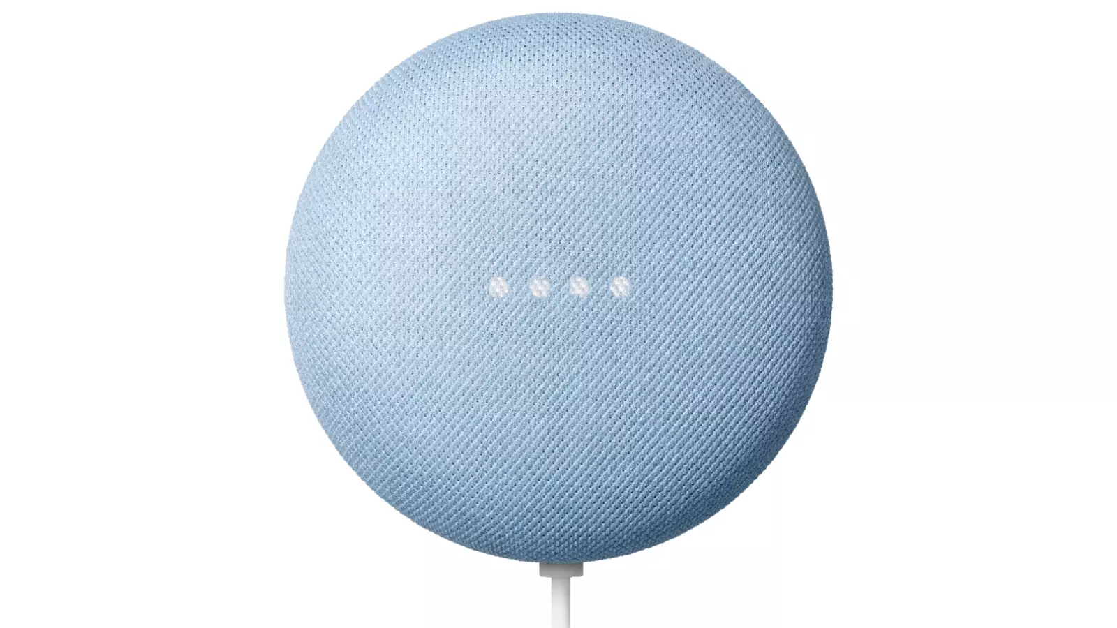 Смарт високоговорител Google Nest Mini в небесно синьо