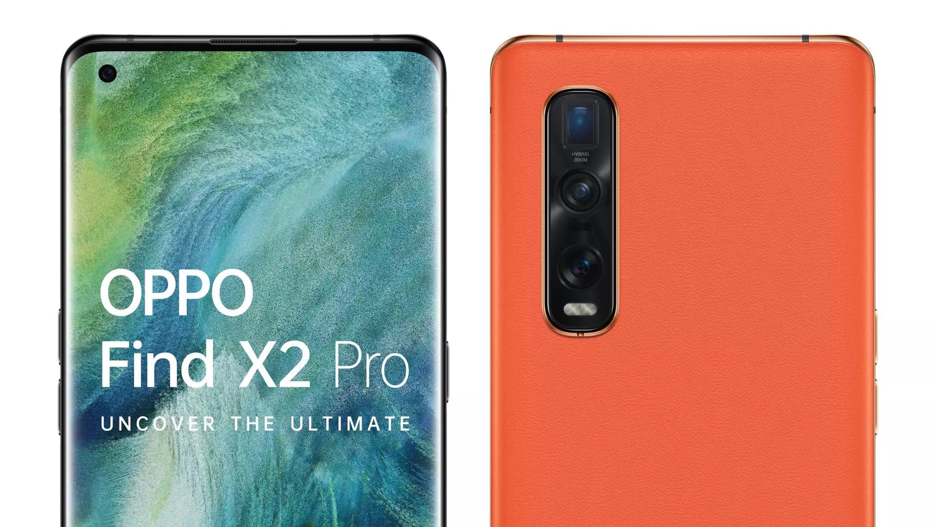 O Oppo Find X2 rivaliza com o Galaxy S20 com uma tela de 120Hz, 5G e couro laranja