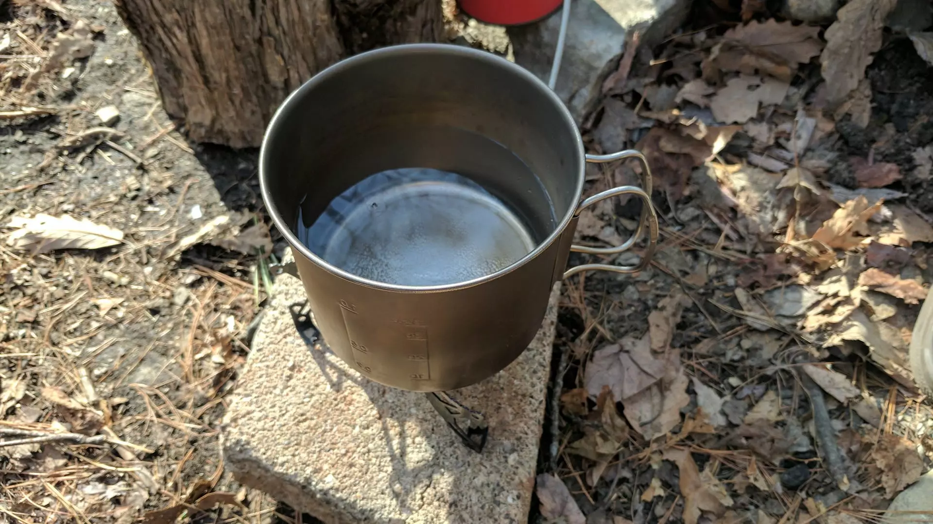 камповање кључале воде