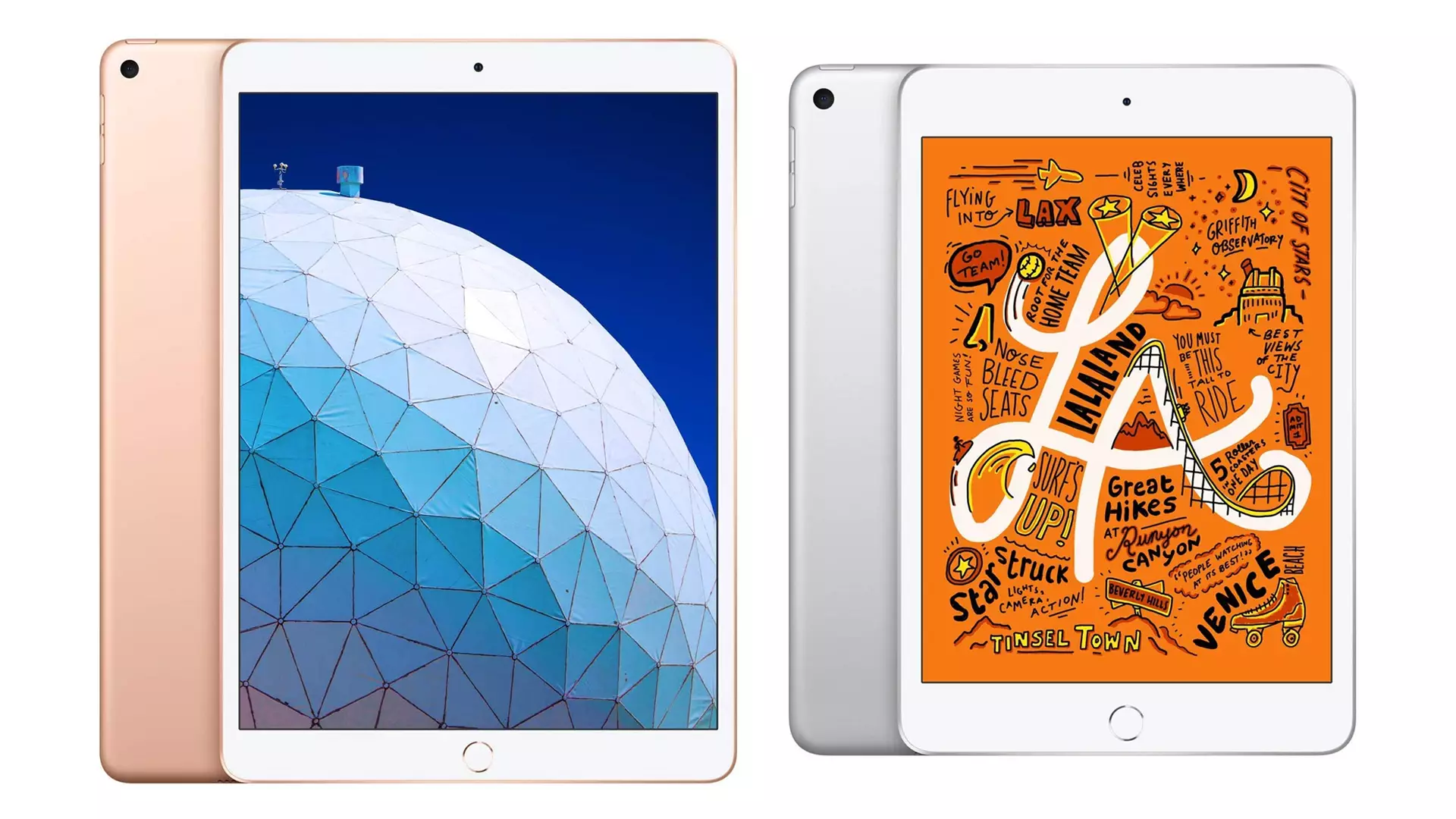 iPad ايئر ۽ iPad ميني