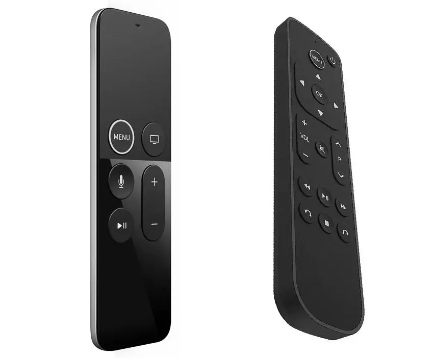 جهاز Apple TV Remote مقابل جهاز التحكم عن بعد Salt remote