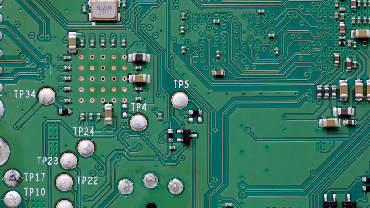 Una imatge propera d'un circuit PI 4.