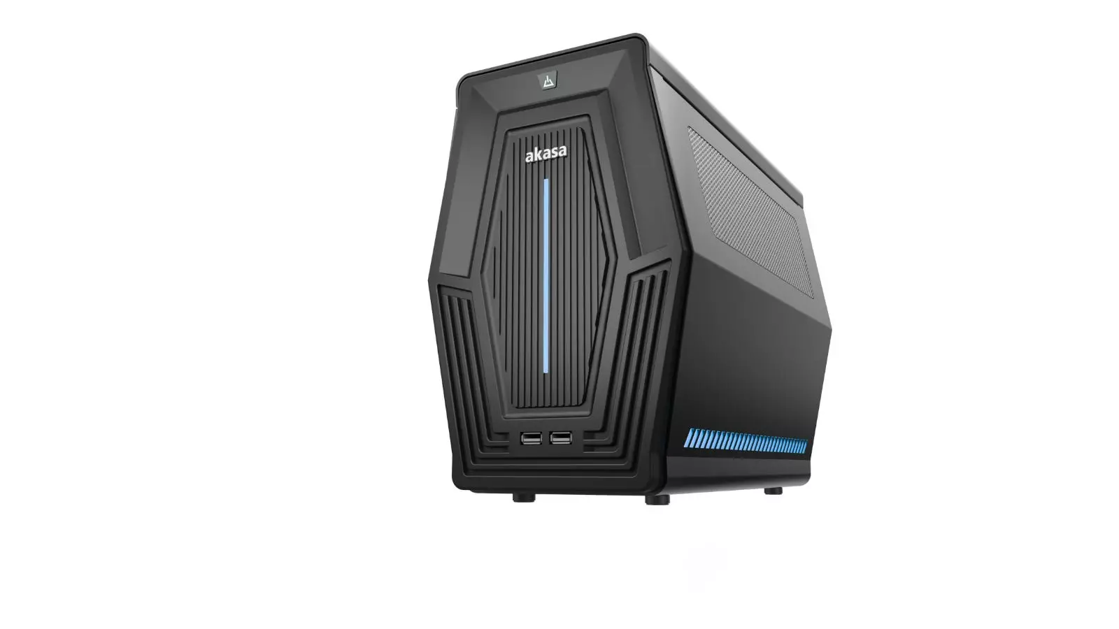 O case grande Venom QX da Akasa suporta os mais novos designs NUC da Intel